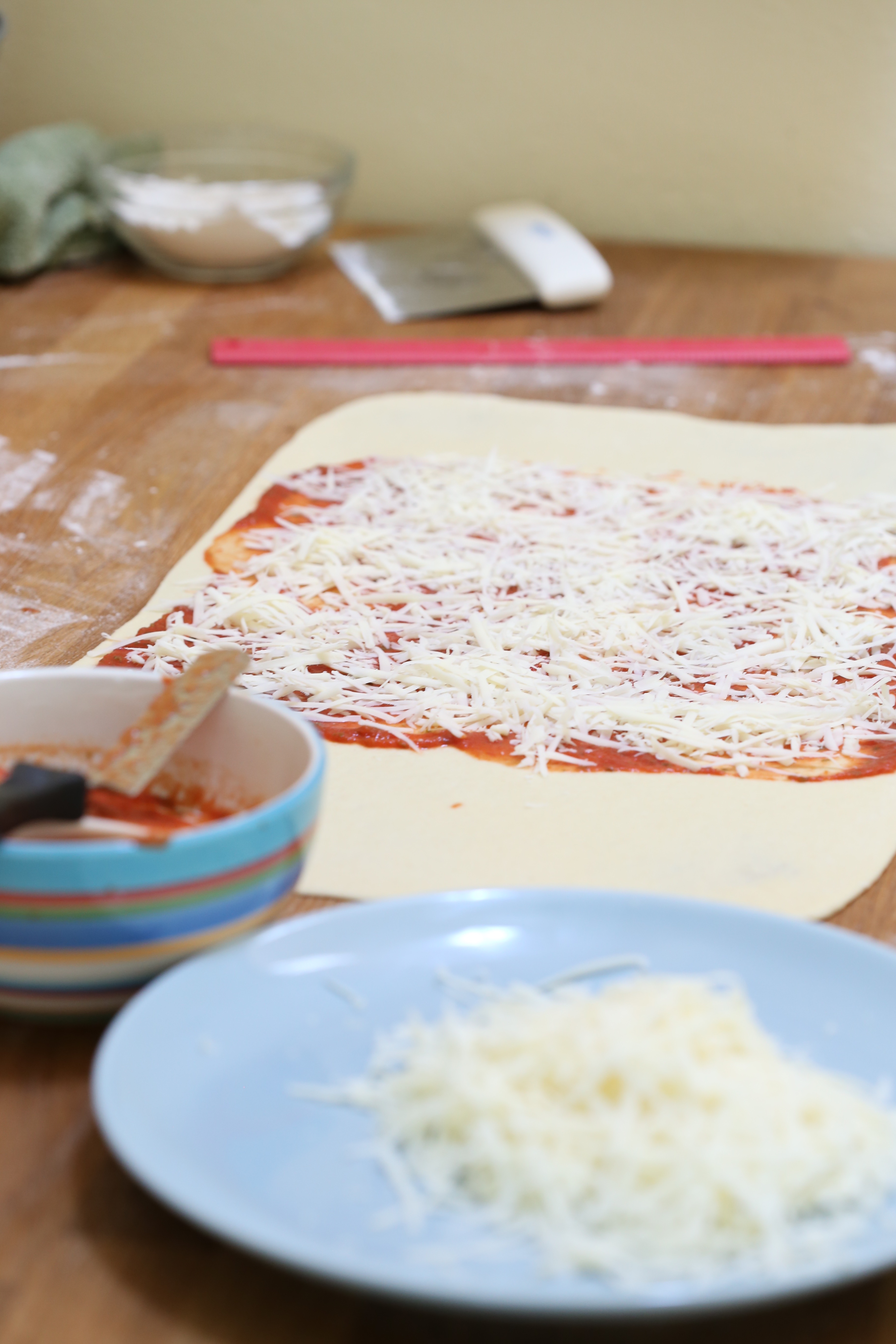 Scaccia; Sicilian Lasagna Bread – will garden for cake