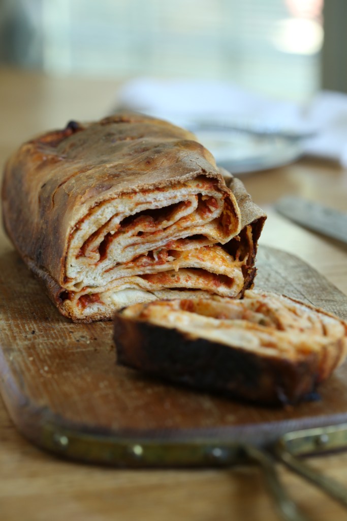 Scaccia; Sicilian Lasagna Bread – will garden for cake